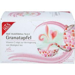H&S Granatapfel mit Vitamin C Filterbeutel 20X2 g