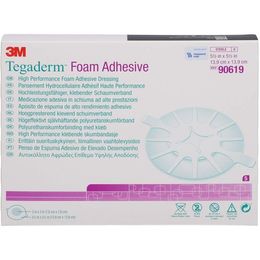 ACA M&uuml;ller Tegaderm Foam Adhesive 13,9 cm rund 90619 5 St