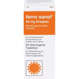 Ferro Sanol &uuml;berzogene Tabletten 50 St