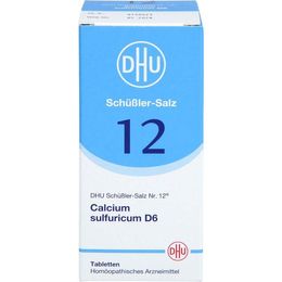 DHU-Arzneimittel Biochemie Dhu 12 Calcium sulfuricum D 6 Tabletten 200 St