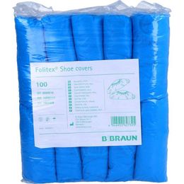 B.Braun Folitex shoe covers Universalgr&ouml;&szlig;e blau 100 St