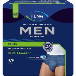 Essity Germany GmbH Tena Men Act.Fit Inkontinenz Pants plus S/M blau 4X12 St