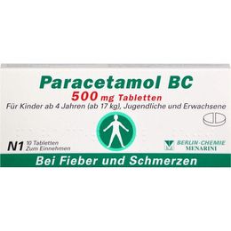 Paracetamol Bc 500 mg Tabletten 10 St