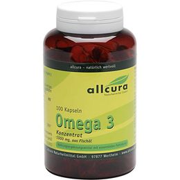 OMEGA-3 Konzentrat aus Fisch&ouml;l 1000 mg Kapseln 100 St