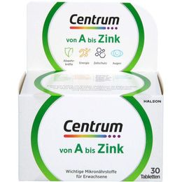 Centrum A-Zink Tabletten 30 St