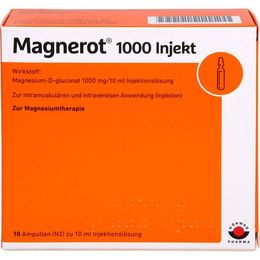 W&Ouml;RWAG PHARMA Magnerot 1000 Injekt Ampullen 10X10 ml