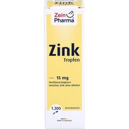 Zink Tropfen 15 mg ionisiert 50 ml
