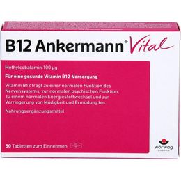 W&Ouml;RWAG PHARMA B12 Ankermann Vital Tabletten 50 St