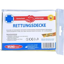 Axisis Rettungsdecke 160x210 cm gold/silber 1 St