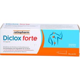 ratiopharm Diclox forte 20 mg/g Gel 100 g