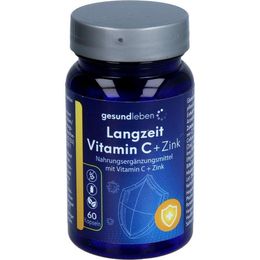 Gesund Leben Langzeit Vitamin C+Zink Depot Kapseln 60 St