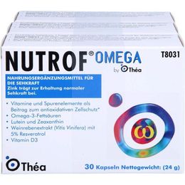 Nutrof Omega Kapseln 3X30 St