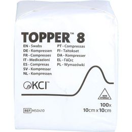 Topper 8 Kompr.10x10 cm unsteril 100 St