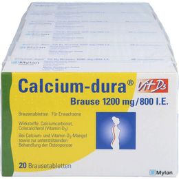 Calcium Dura Vit D3 Brause 1200 mg/800 I.E. 120 St