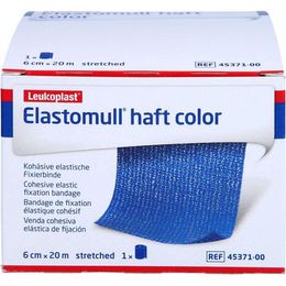 BSN Elastomull haft color 6 cmx20 m Fixierb.blau 1 St