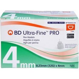 B2B Medical Bd ULTRA-FINE Pro Pen-Nadeln 4 mm 32 G 0,23 mm 105 St