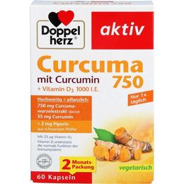 Queisser Doppelherz Curcuma 750 Kapseln 60 St