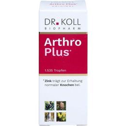 Arthro Plus Dr.Koll Gemmo Kompl.Weinrebe Zink Tro. 50 ml