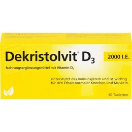 Dekristolvit D3 2000 I.E. Tabletten 60 St