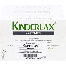 InfectoPharm&reg;  Kinderlax elektrolytfrei Plv.z.Her.e.Lsg.z.Einn. 3X30 St