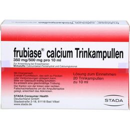 STADA Frubiase Calcium T Trinkampullen 20 St