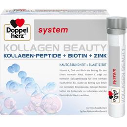 Queisser Doppelherz Kollagen Beauty system Trinkfl&auml;schchen 30 St