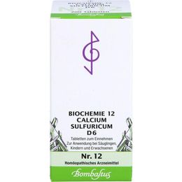 Bombastus Biochemie 12 Calcium sulfuricum D 6 Tabletten 200 St