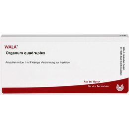 WALA Organum quadruplex Ampullen 10X1 ml
