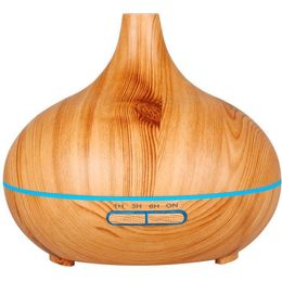 Aroma Diffuser Holzdesign mit Led 1 St