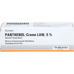 Panthenol Creme Law 5% 25 g