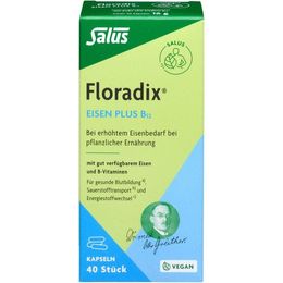 Salus Floradix Eisen plus B12 vegan Kapseln 40 St