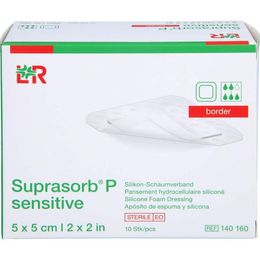 B2B Medical Suprasorb P sensitive PU-Schaumv.border 5x5cm 10 St