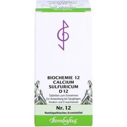 Bombastus Biochemie 12 Calcium sulfuricum D 12 Tabletten 200 St