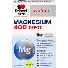 Queisser Doppelherz Magnesium 400 Depot system Tabletten 60 St