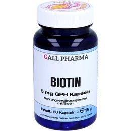 Hecht-Pharma Biotin 5 mg Gph Kapseln 60 St