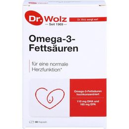 Dr. Wolz Zell GmbH OMEGA-3 Fetts&auml;uren 500 mg/60% Kapseln 60 St