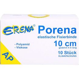Porena elast.Mullbinde 10 cm wei&szlig; o.Cello 10 St
