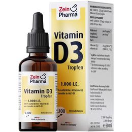 Vitamin D3 Tropfen 1.000 I.E. 2100 Tro.ZeinPharma 50 ml