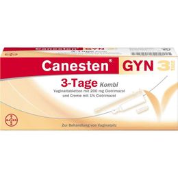 BAYER Canesten Gyn 3 Kombipackung 1 P