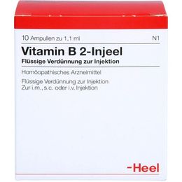 Heel Vitamin B2 Injeel Ampullen 10 St
