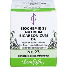 Bombastus Biochemie 23 Natrium bicarbonicum D 6 Tabletten 80 St