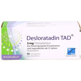 Desloratadin Tad 5 mg Filmtabletten 50 St