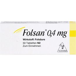 Folsan 0,4 mg Tabletten 50 St