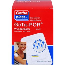 GOTA-POR Wundpflaster 5x7,2 cm steril 50 St