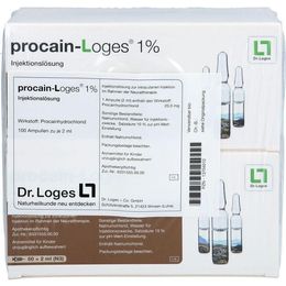 Dr. Loges + Co. GmbH PROCAIN-Loges 1% Injektionsl&ouml;sung Ampullen 100X2 ml