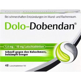 Reckitt Benckiser Deutschland GmbH DOLO-DOBENDAN 1,4 mg/10 mg Lutschtabletten 48 St