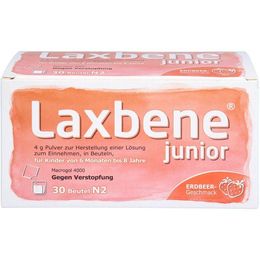 Laxbene junior 4 g Plv.z.H.e.Lsg.z.Einn.Kdr.6M-8J 30X4 g