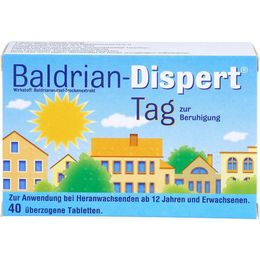 Baldrian Dispert Tag &uuml;berzogene Tabletten 40 St