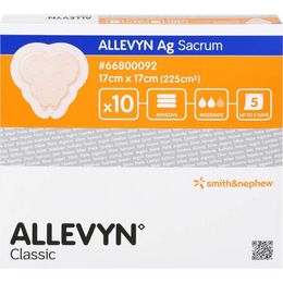 smith&nephew Allevyn Ag Sacrum 17x17 cm Wundverband 10 St