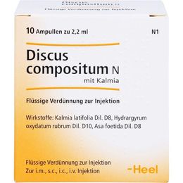 Heel Discus compositum N mit Kalmia Ampullen 10 St